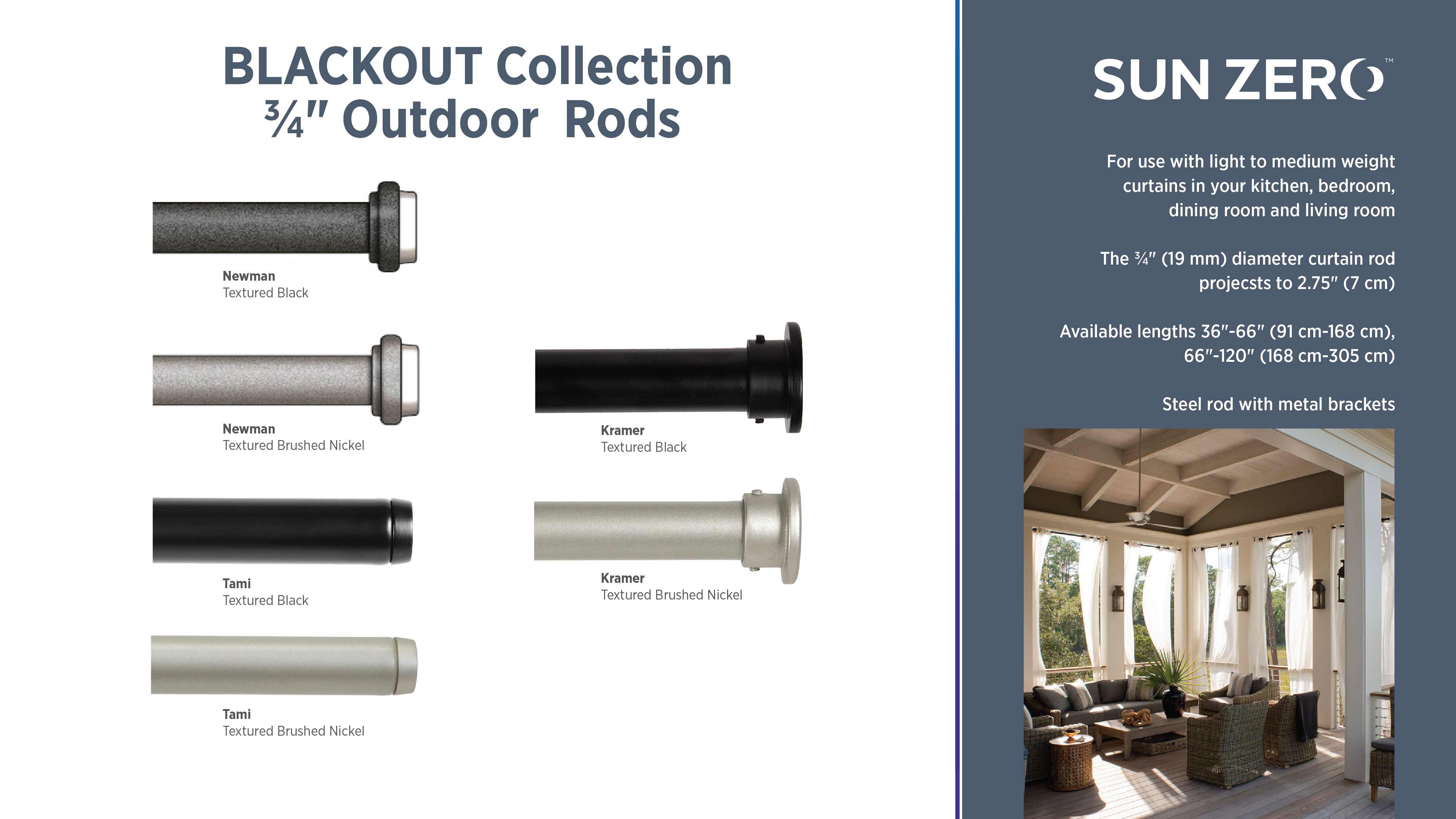 SUN ZERO Outdoor Collection
